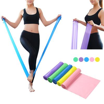 Yoga elastic band latex sport resistance exercise stretching