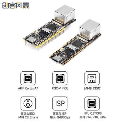 Luckfox Pico Plus幸狐RV1103 Linux开发板Cortex-A7带网口TYPE-C