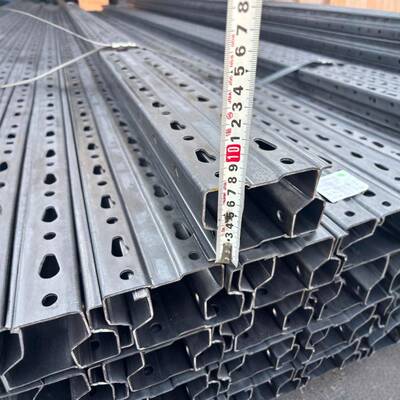 现货特价货架柱子10070孔距75mm葫芦孔滴水孔立柱重型仓储货架立