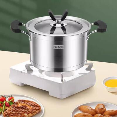 伯尔尼斯德厨汤锅不锈钢加厚大容量加厚复合底火锅煮粥BENS-241