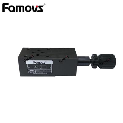 MRV-02P-K3-11T供应明欣Famovs叠加阀 叠加式溢流阀 电磁通电起压