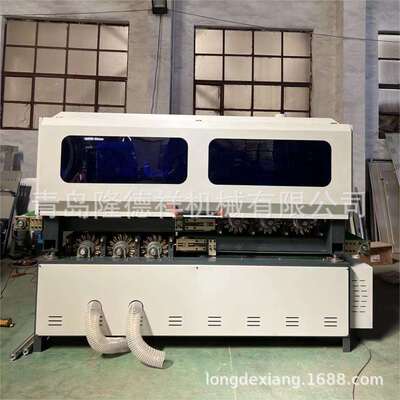 型隆祥双面异砂德光机抛光D1000-6机底白茬打磨机柔性漆砂光抛光