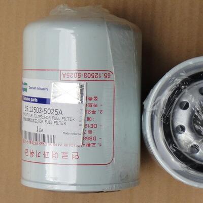 斗山DOOSAN柴油机配件，大宇燃油滤65.12503-5018，65.12501-7036