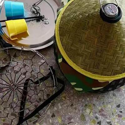 七彩笼40CM宽成记手工精品鸡养殖笼子,鸡笼,钢化丝编织鸡笼媒鸡笼