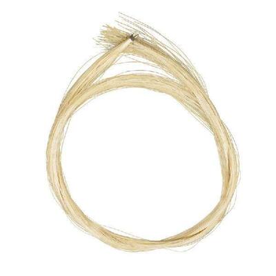 Violin Bow Hair Replacement Natural White Violin Bow Hair