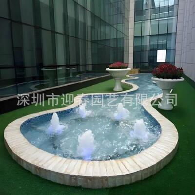 喷泉水景景观全铜不锈钢喷头泳池音乐假山喷泉头户外涌泉喷头dn25