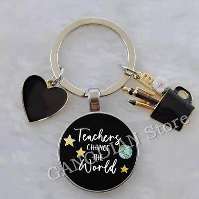Blessed Teacher, DIY Teachers Day Gift Keychain Thank You