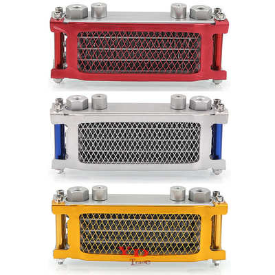 越野摩托车monkey bike油冷器猴子车弯梁车机50-160cc铝制散热器