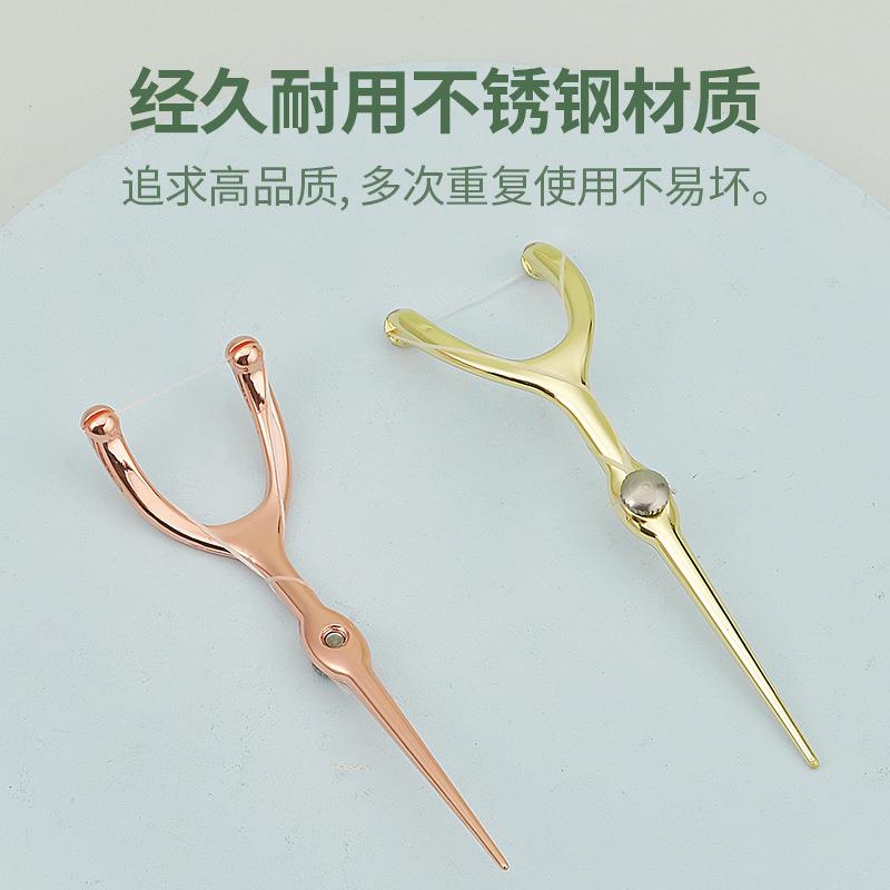 不锈钢牙签牙线便携式随身携带剔牙工具口腔护理牙缝剔针清洁工具