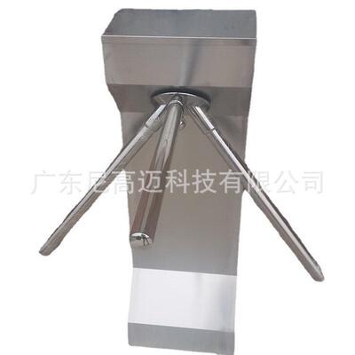 简易三辊闸景区超市公园人行通道手推旋转门只进不出或准出不准进