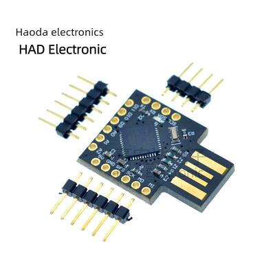 莱昂纳多USB Atmega32U4微控制器迷你开发板mcu -甲虫虚拟键盘