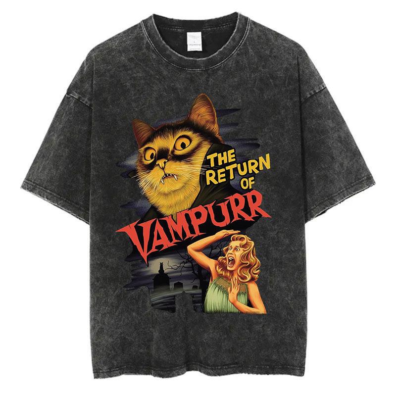 Comfort Colors Return Vampurr Shirt Halloween Horror Tee