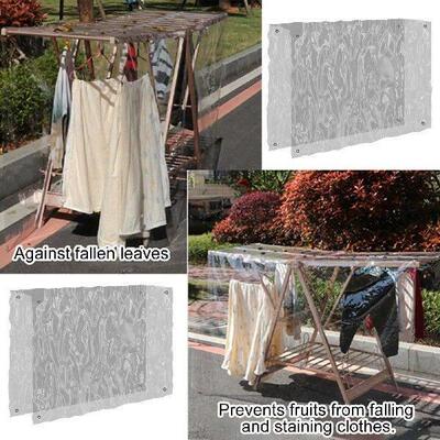 Clothes Drying Rack Rain Cover Drying Rack Rain Protector
