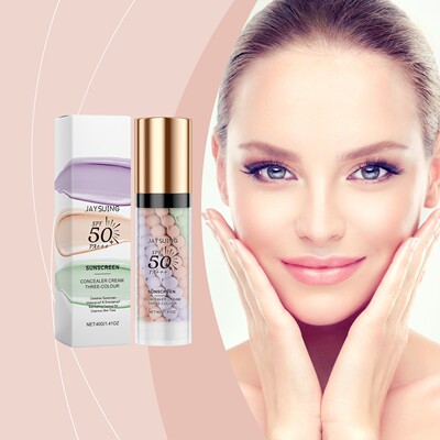 JAYSUING Three-Color Protective Primer Concealing Base Moist