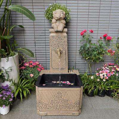 【8083人收藏】户外拖把池庭院花园墩布池室外阳台立柱水栓落地式