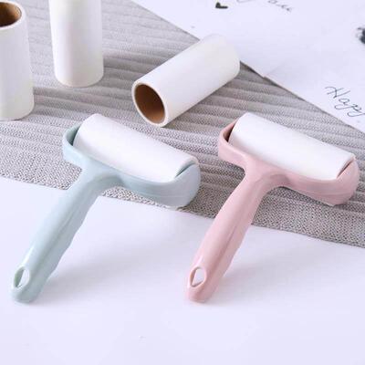 lint dust hair remover cloth sticky roller brush cleaner