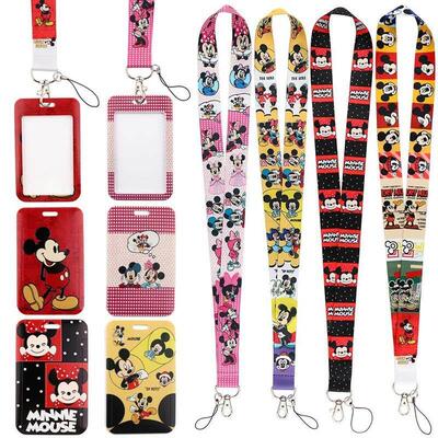 YQ317 Lanyard Pooh Bear Phone Rope Toy Story ID Card Badge