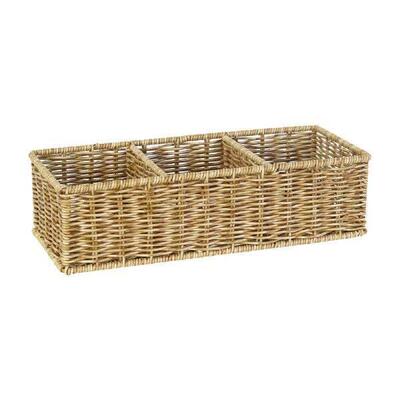 Woven Basket Container Storage Rustic Organizing for Table