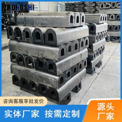 船用卸货平台桥墩橡胶护舷 D300型码头桥梁船舶防撞墩防撞护舷