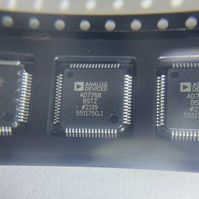 AD7768BSTZ 8通道24位 256k 模数转换器LQFP64芯片实物拍摄有现货