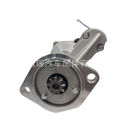 庆铃五十铃皮卡4JB1 4D27发动机起动机马达QDJ1336配件马达厂