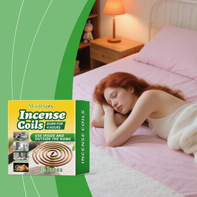 MOONSPRY Mugwort Scented Coil Incense - Naturally extracted