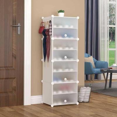 Shoe rack, multi-layer, dustproof, shoe cabinet under bed