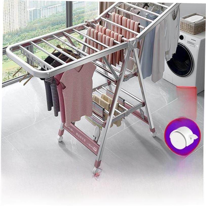 clothes drying rack folding laundry garment dryer hanger衣架