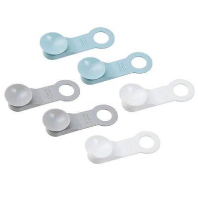 6pcs Toilet Lid Lifter TPR Durable Touchless Portable Safe