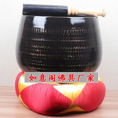 纯铜大磬大殿早晚课铜磬僧磬黄铜磬钵盂台湾工艺磬钵修行钵佛音碗
