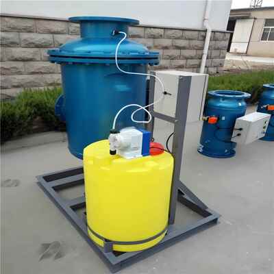厂家专业供应碳钢全程水处理器DN400全程综合水处理器
