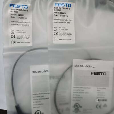 FESTO SIES-8M-PS/PO/NS/NO 551387 551392 551386电缸电感式开关