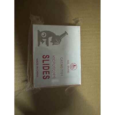 载玻片盖玻片显微镜玻璃光面磨砂面载玻片71017105AI