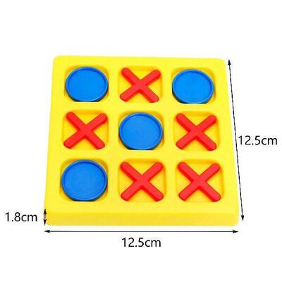 rcstronger Peg Solitaire Game Educational Toy Tic TAC Toe