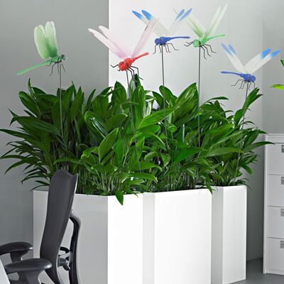 20 Pcs Dragon Fly Clips for Bugs Repellent 3D Artificial