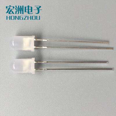 七彩慢闪系列 F5圆头雾状三色慢闪短脚 5MMRGB慢闪