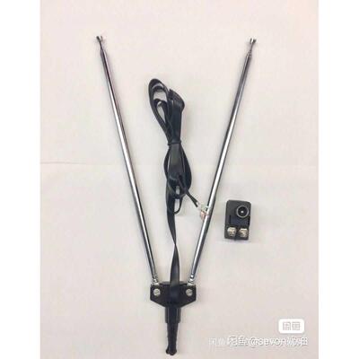 老式电视机天线羊角天线伸缩天线电视TV天线收台7210-5全长1米