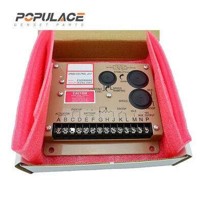 柴油发电机调速JLI器ES5500E转速控器电D调调板发动机速板ESD511