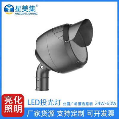 投光灯DMX512外控公园景区草坪绿化景观庭院灯24W36W60W