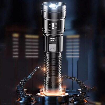 LED Strong Light Flashlight Power Bank High Brightness