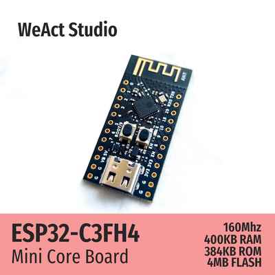 WeAct ESP32 ESP32C3 FH4 核心板 小系统板 开发板 Micropython