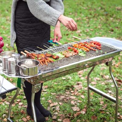 Barbecue grill large barbecue grill大型烧烤架户外烧烤