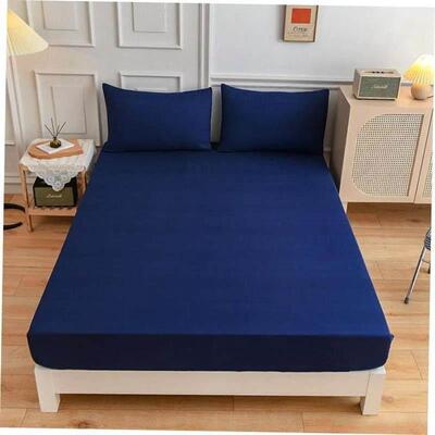 King Size bed sheets fitted sheet pillow cases 床笠 枕套