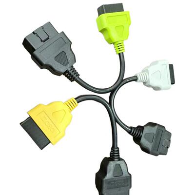 OBD ECU Scan For Fiat ECUScan Adapter Bundle 6色线