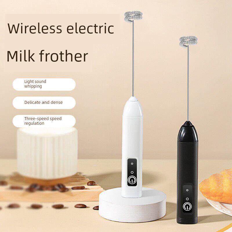 手持小型奶泡器电动咖啡打泡器家用奶泡机牛奶打发器搅拌棒打蛋器