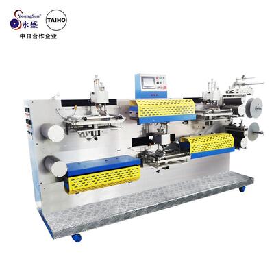 厂家供应单色双色3色丝印机尼龙带卷筒纸印刷机