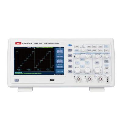 unit优利德UTD2102CM/2202CM数字储存示波器 200M双通道