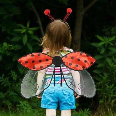 Dress-up Fairy Wings Ladybug Cosplay Wing Costume