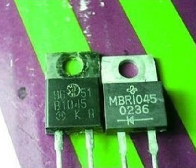 【昌胜电子】进口拆机 肖特基二极管 SBL1045 MBR1045 B1045