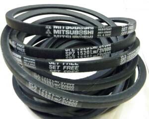 三角带SPZ1500LW日本三之星SPZ1512LW进口传动带SPZ1520LW/3V600
